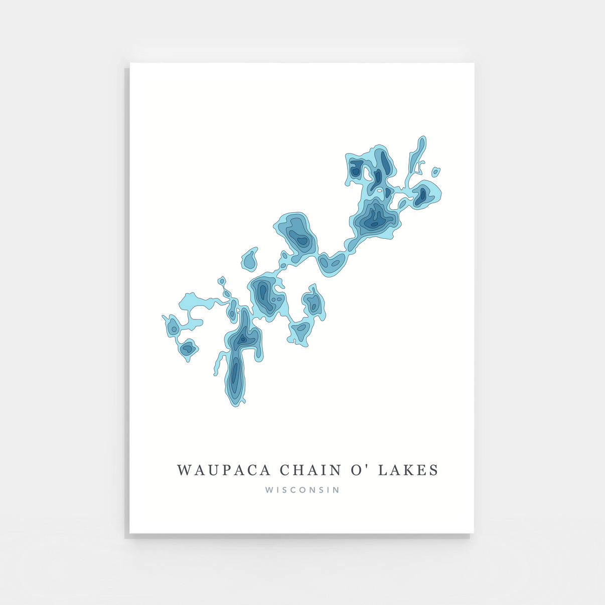 Waupaca Chain O' Lakes, Wisconsin – Lakeline Design