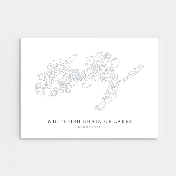 Whitefish Chain of Lakes, Minnesota – Lakeline Design
