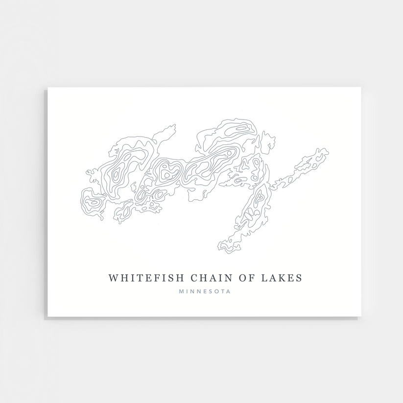 Whitefish Chain of Lakes, Minnesota – Lakeline Design