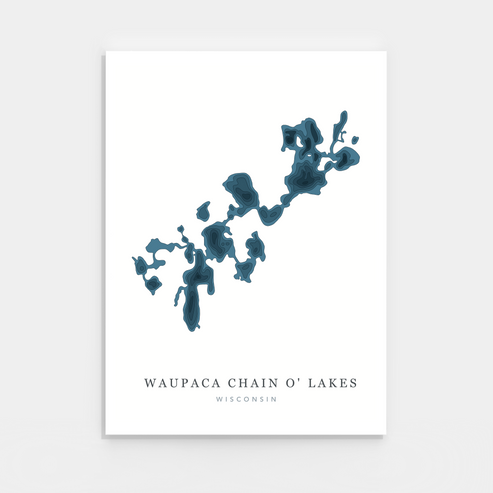 Waupaca Chain O' Lakes, Wisconsin – Lakeline Design